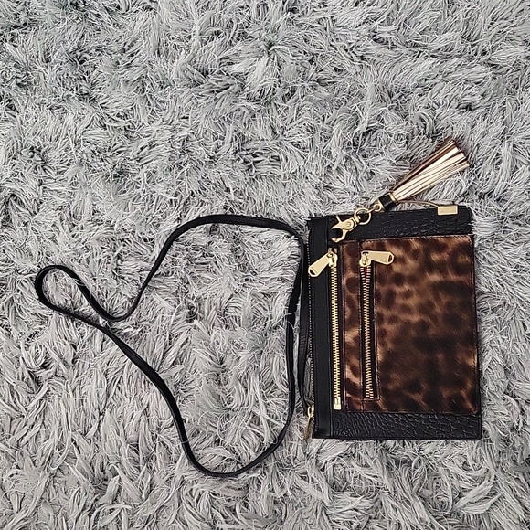Brahmin | Bags | Brahmin Leopard Crossbody Bag | Poshmark